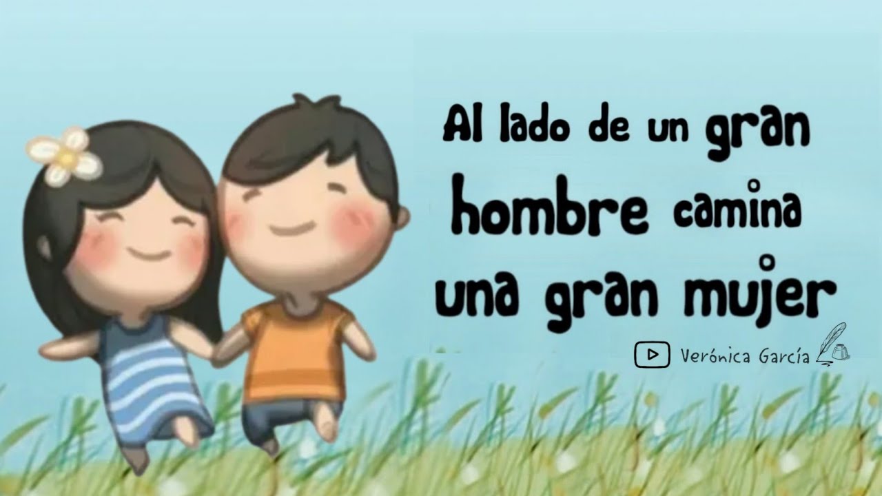 Al Lado De Un Gran Hombre Camina Una Gran Mujer. Mujer Virtuosa Parte ...