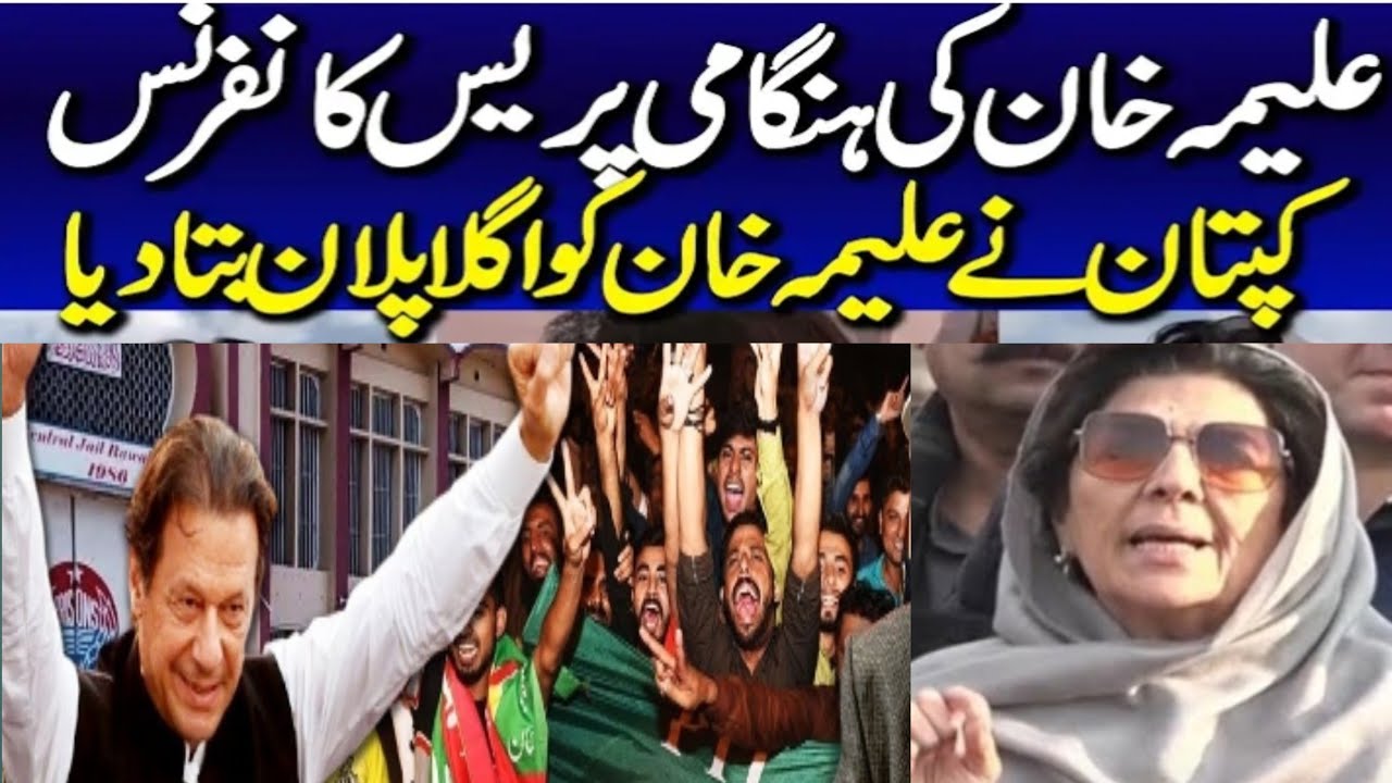 Aleema Khan Media Talk After Meeting With Imran Khan | Hani S&M | - YouTube