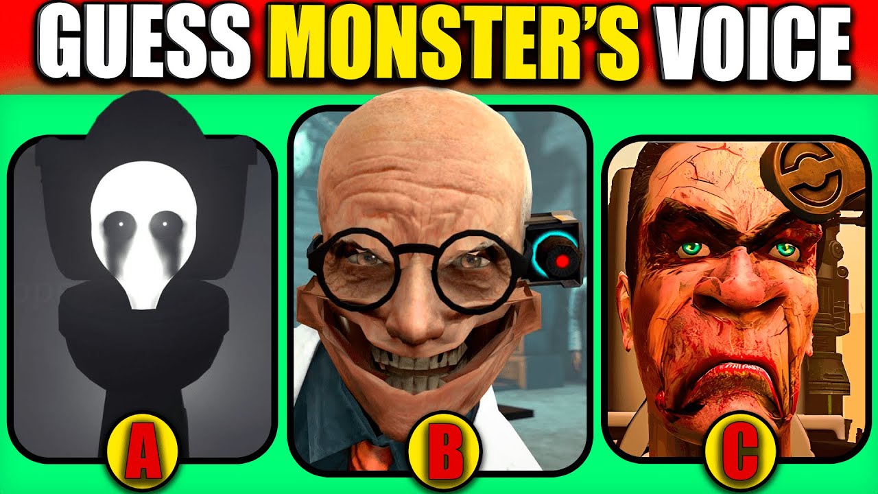 GUESS THE MEME VOICE #91 - Skibidi Toilet ALL seasons and fanmade ...