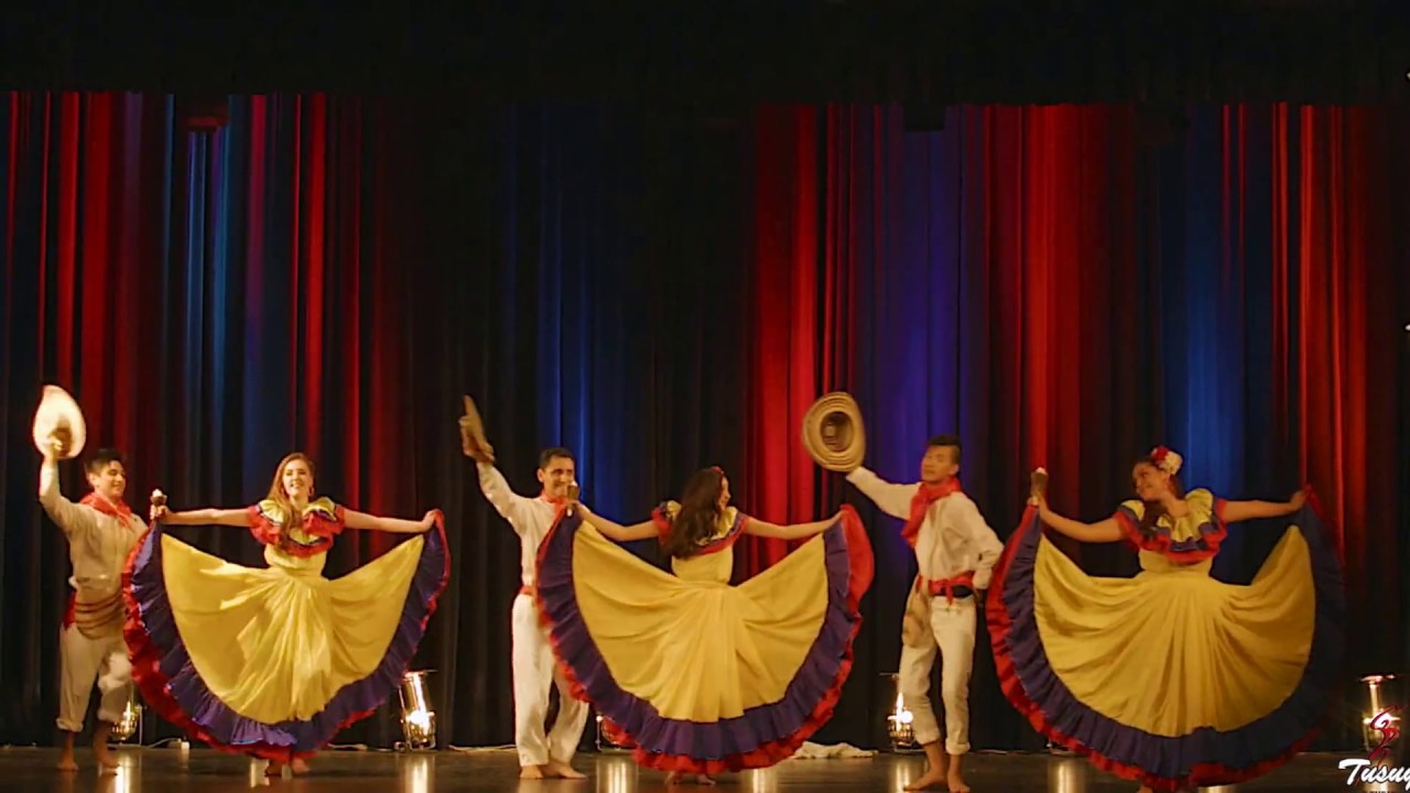 Cumbia (costa caribe, Colombia) TUSUY TANZ THEATER - YouTube