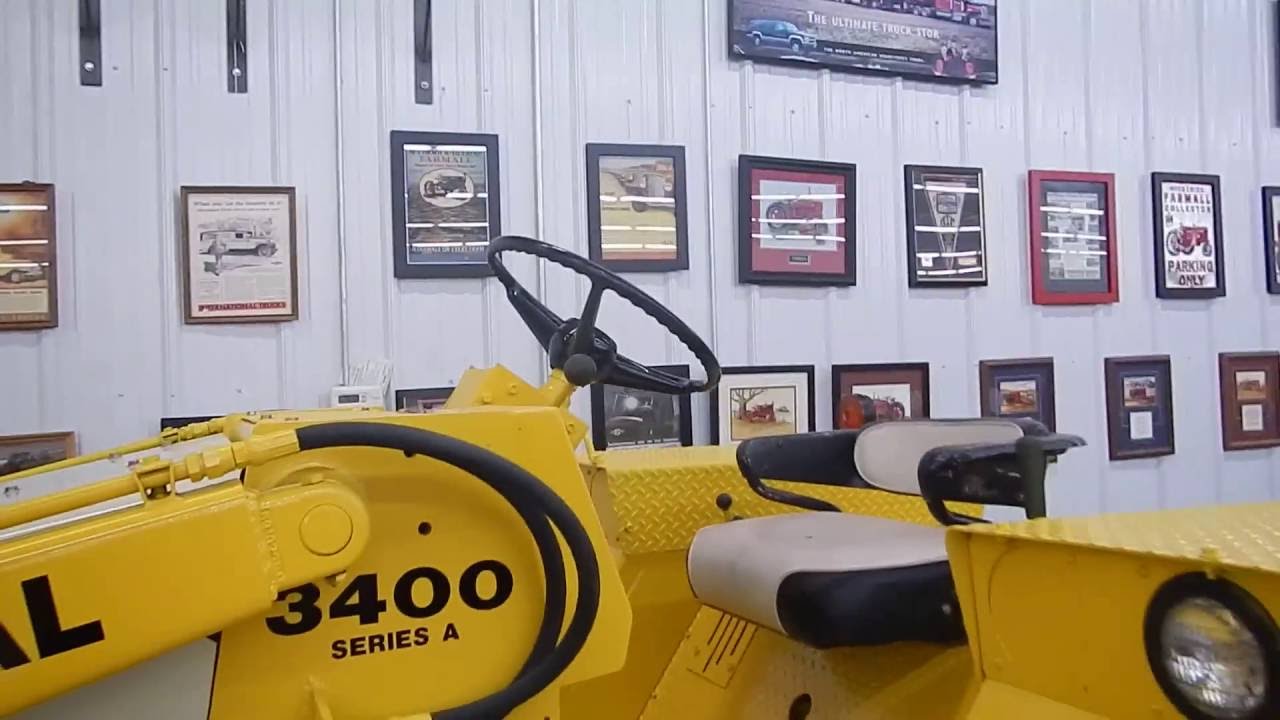 International 3400 Backhoe - YouTube