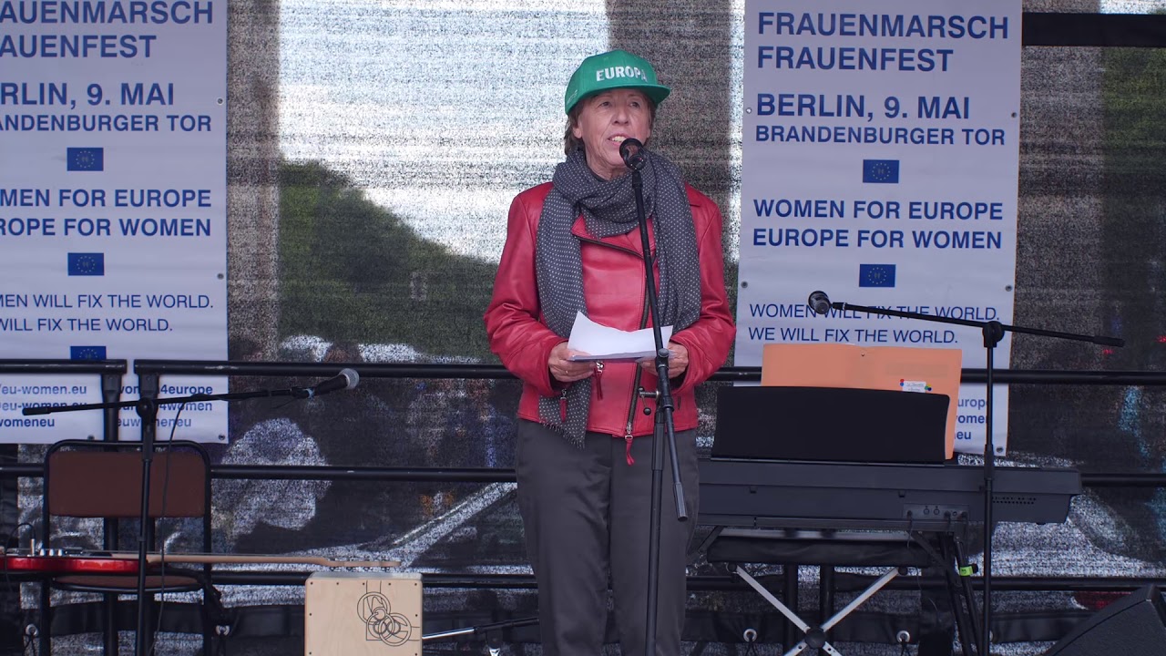 EU Women's March - Berlin, 09.05.2019, Dr. Christine Rabe – Berlin ...