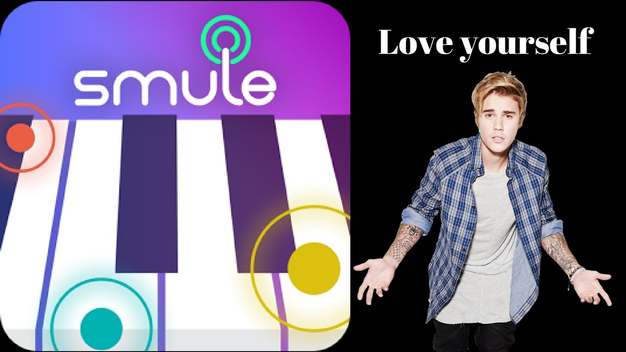 Love Yourself - PERFECT SCORE - magic piano by smule - YouTube