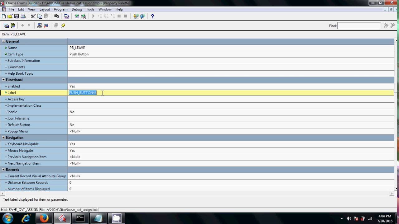 How to Create LOV & Call LOV Buttons - YouTube