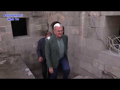 Vali Karaloğlu, devam eden çalışmaları inceledi