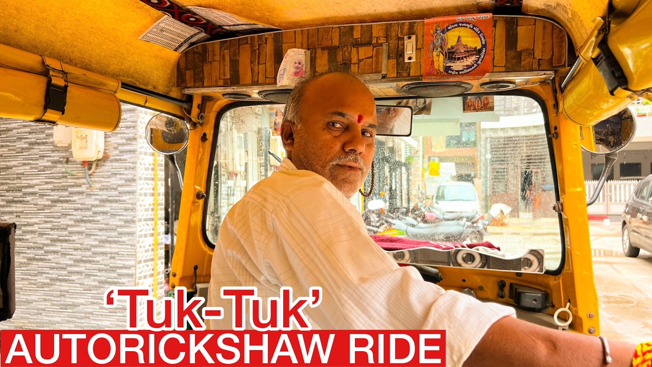 Autorickshaw Ride In India 🛺 Tuk Tuk Ride After Rain | 3 Wheeler Ride ...