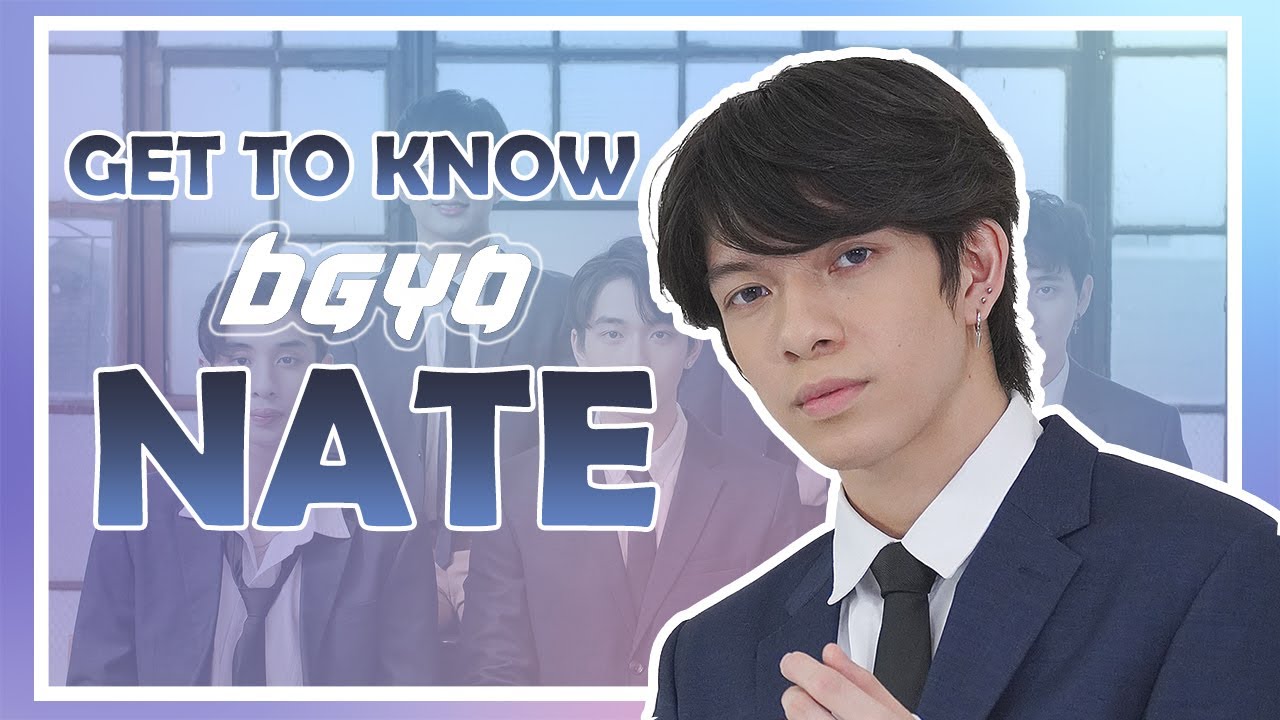 A Quick Guide to Nate of BGYO - YouTube