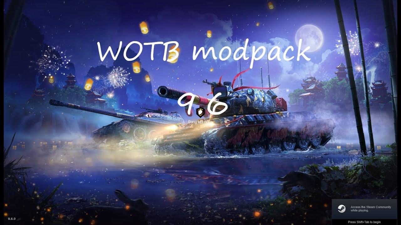 wotb modpack 9.6 - YouTube
