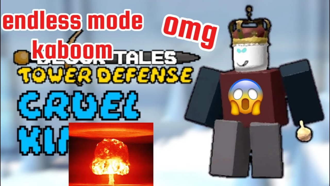 block tales tower defense endless mode!!! explosion - YouTube