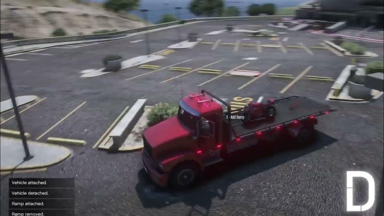 FiveM Tow Script: Automatic Attach/Detach Update Preview - YouTube