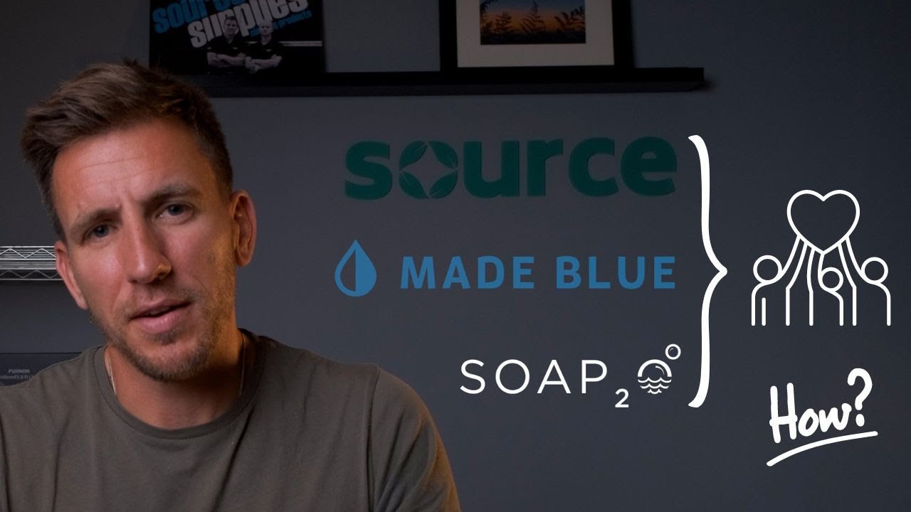 Turning Soap2o sales into fresh drinking water in developing countries with Made Blue - YouTube