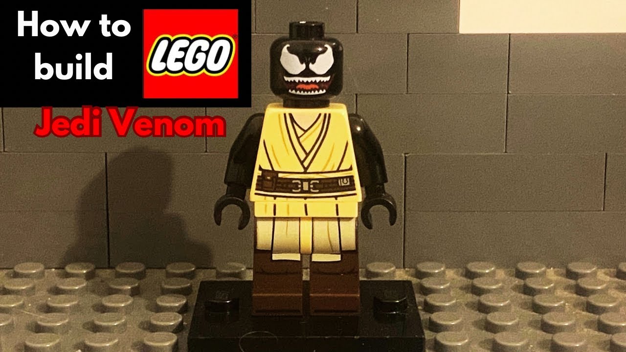 How to Build Jedi Venom (Custom Minifigure) - YouTube
