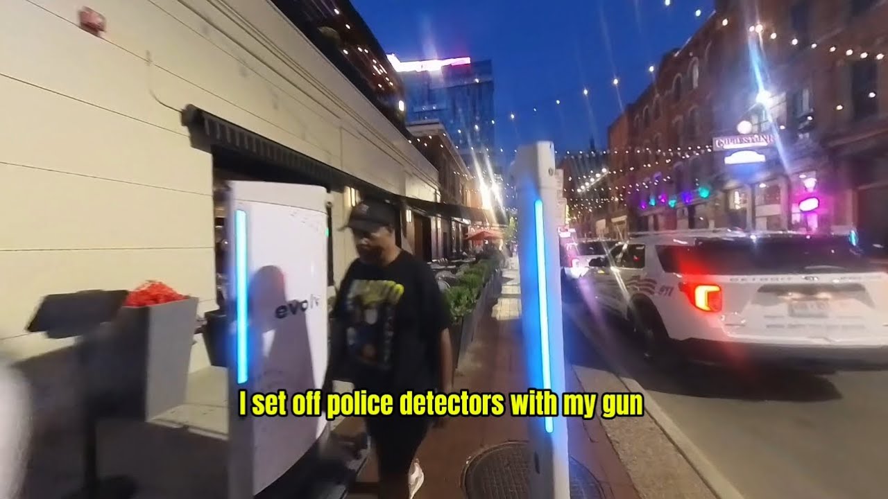 I set off police metal detectors - YouTube