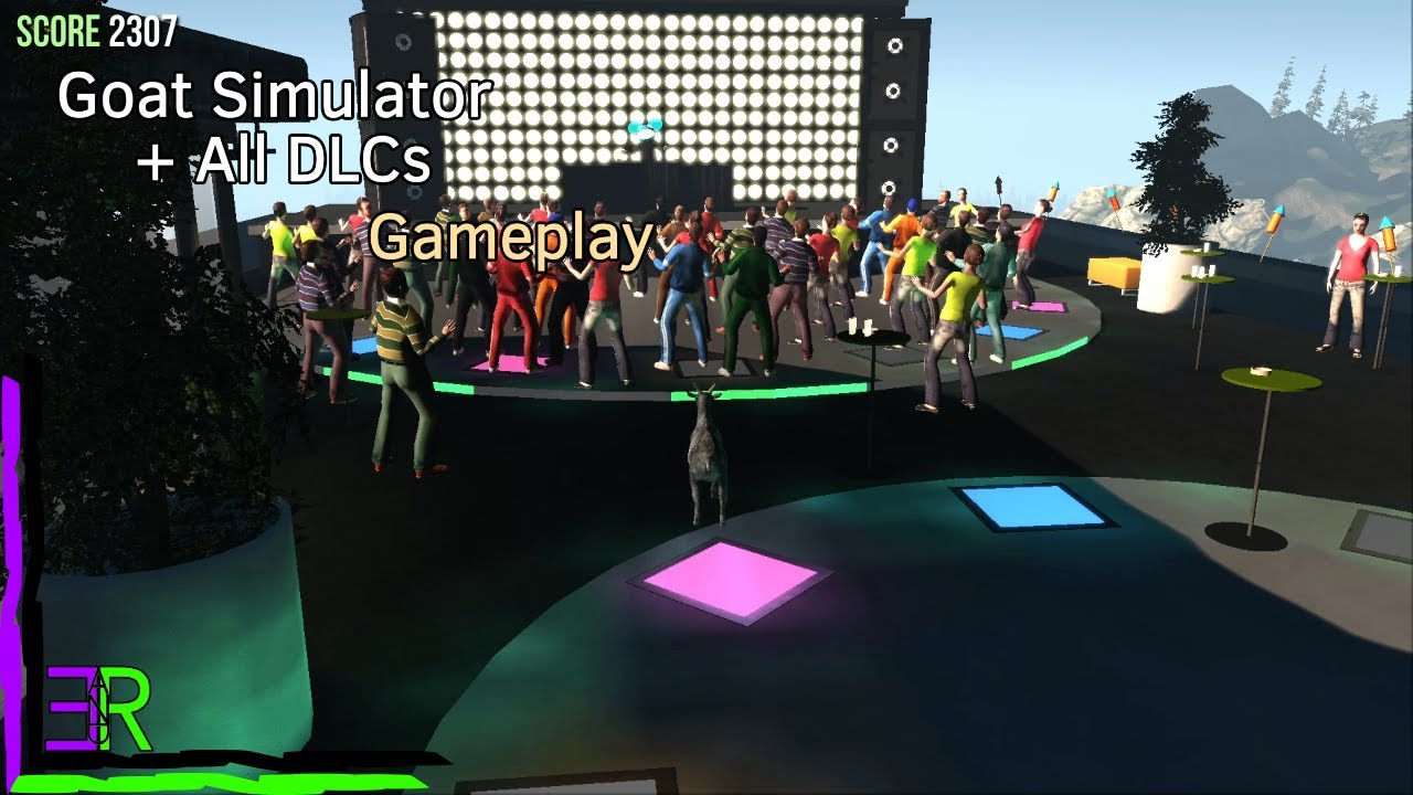 Goat Simulator + All DLCs Gameplay - YouTube