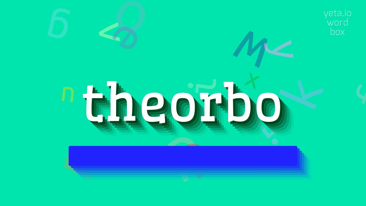 How to say "theorbo"! (High Quality Voices) - YouTube