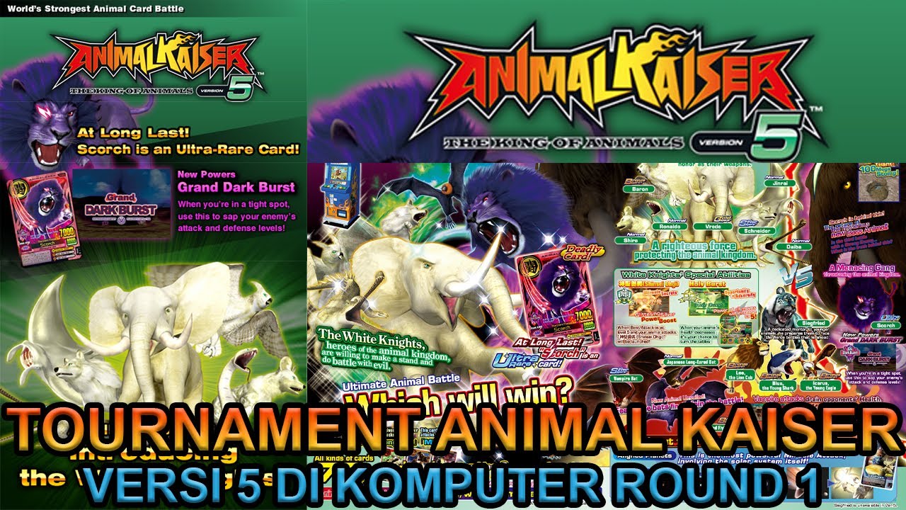 TURNAMEN ANIMAL KAISER VERSI 5 DI KOMPUTER (PART 1) - ANIMAL KAISER ...