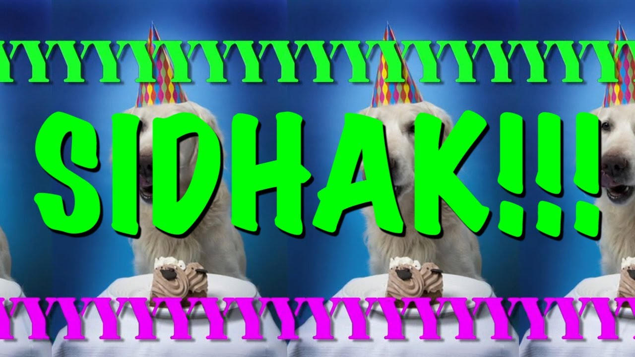 HAPPY BIRTHDAY SIDHAK! - EPIC Happy Birthday Song - YouTube