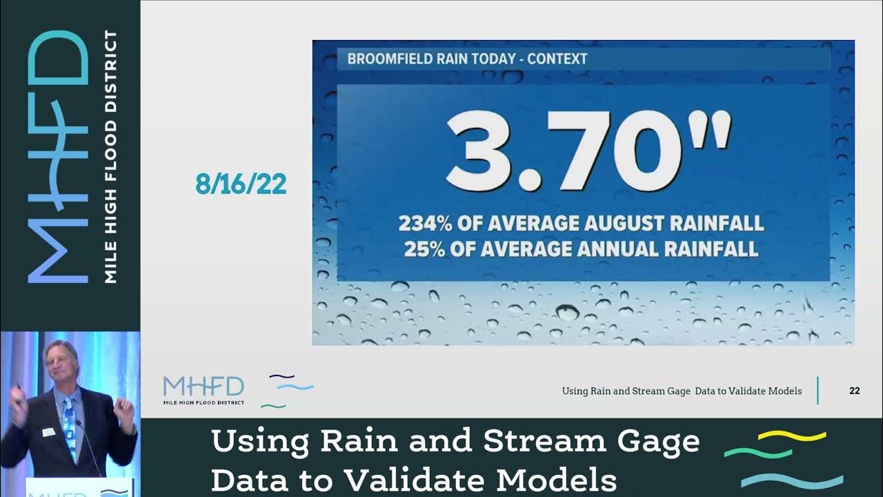 Using Rain and Stream Gage Data to Validate Models - YouTube