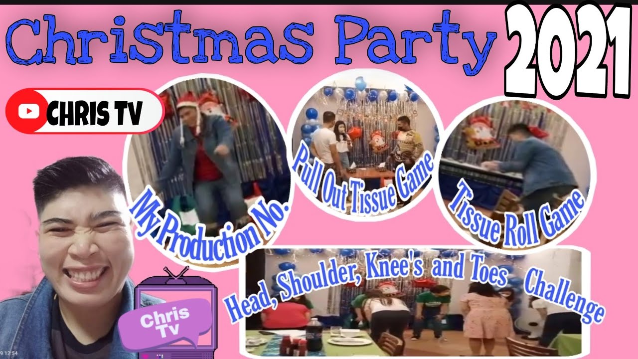 Christmas Party 2021 Watch my Production Number 😅🤣 - YouTube