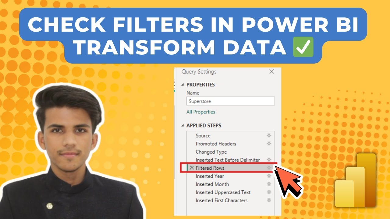 How to Check Filters Applied on the Transform Data View in Power BI ...