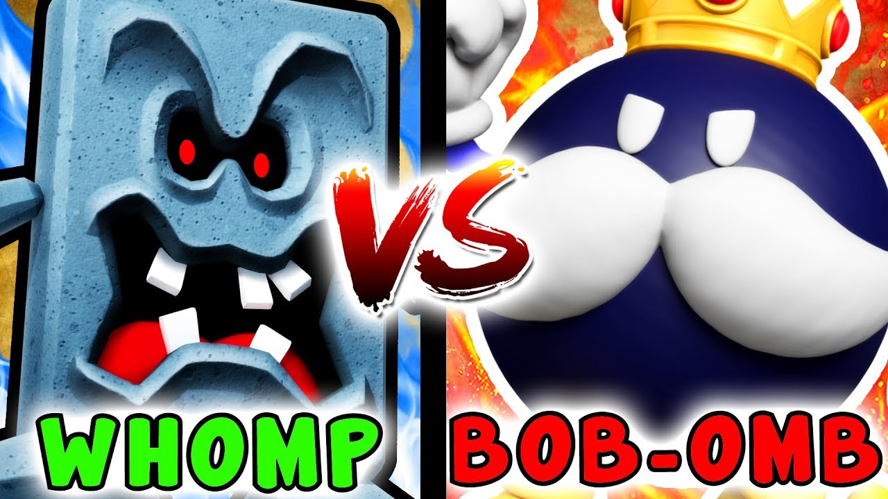What If KING BOB OMB And KING WHOMP Ended Up In A Battle? - Super Mario ...
