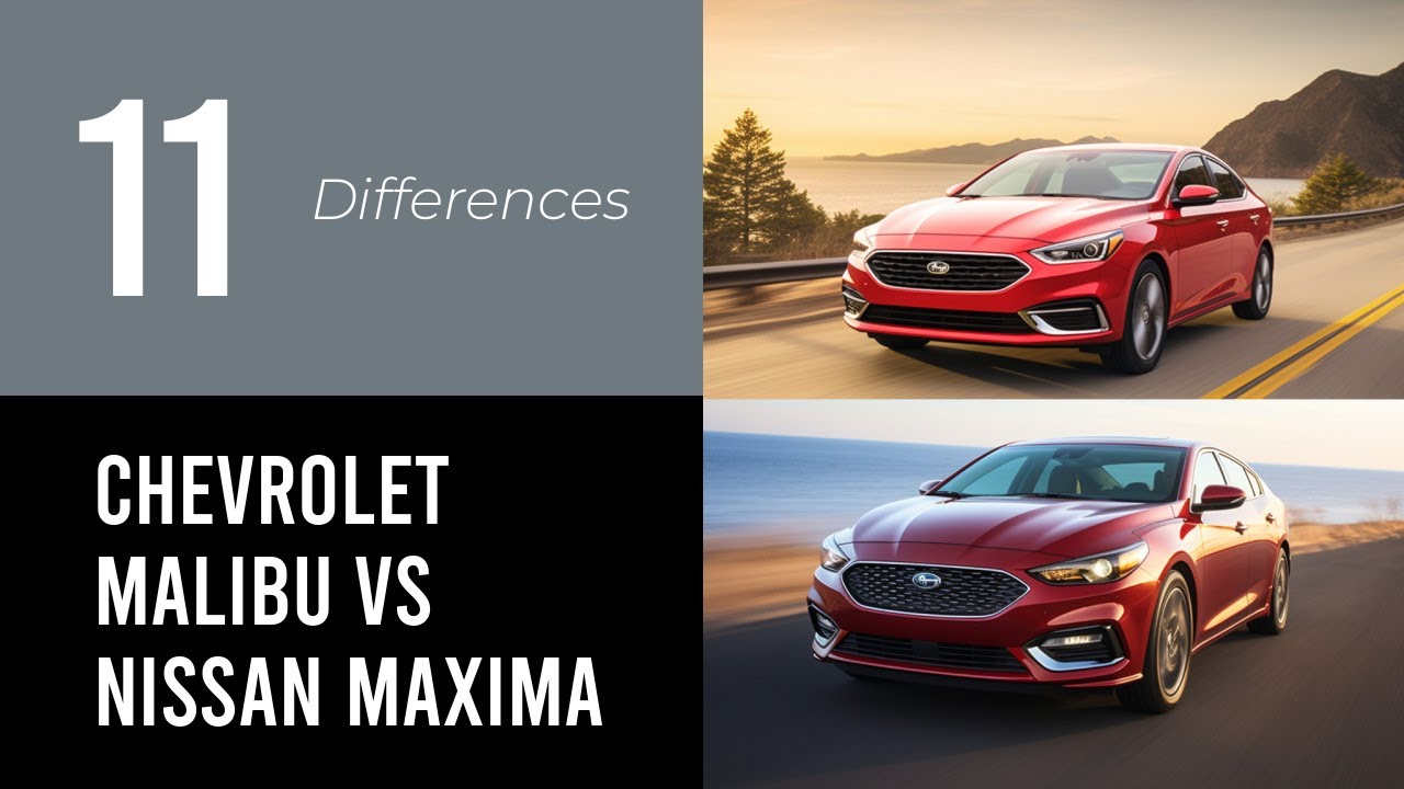 Chevrolet Malibu vs Nissan Maxima - YouTube