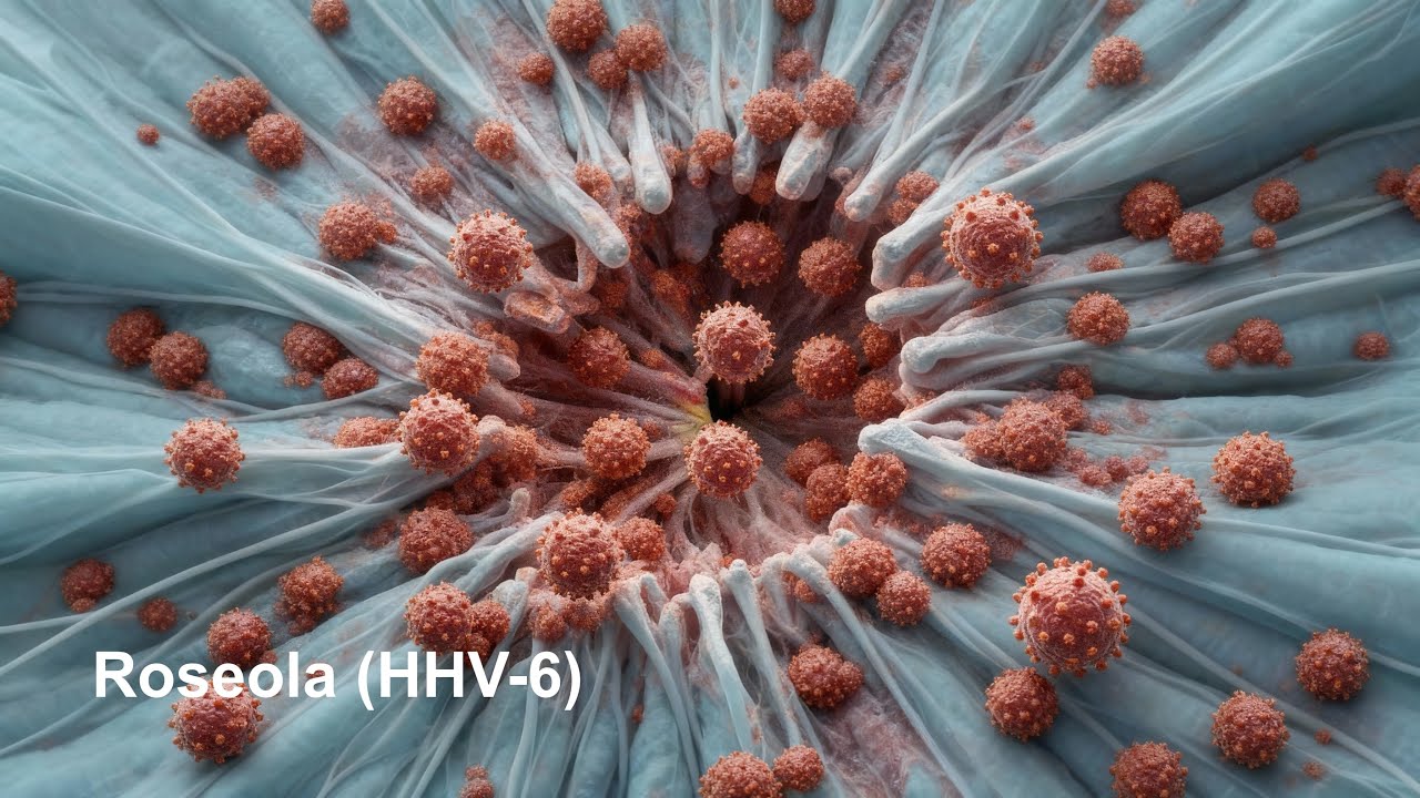 Roseola (HHV-6) [DNA, Enveloped, Double-stranded, Herpesviridae] - YouTube