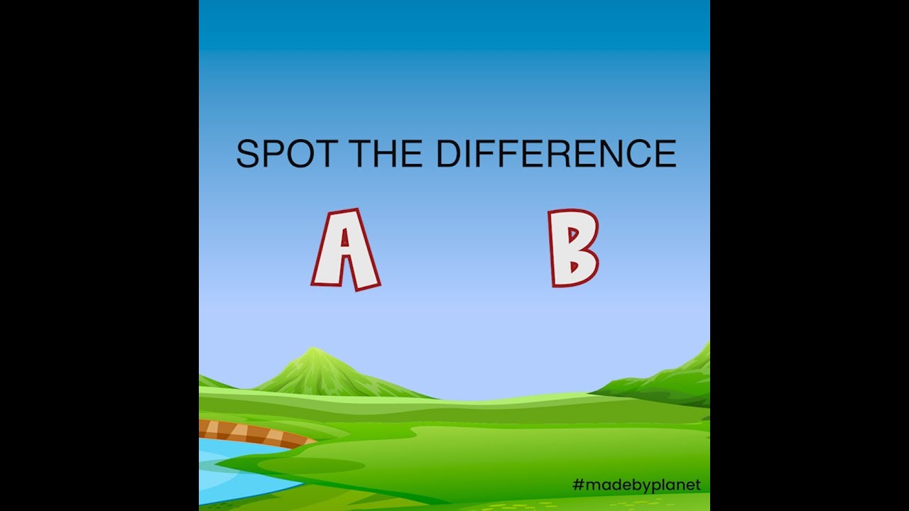 Spot The Difference #CONTEST - YouTube