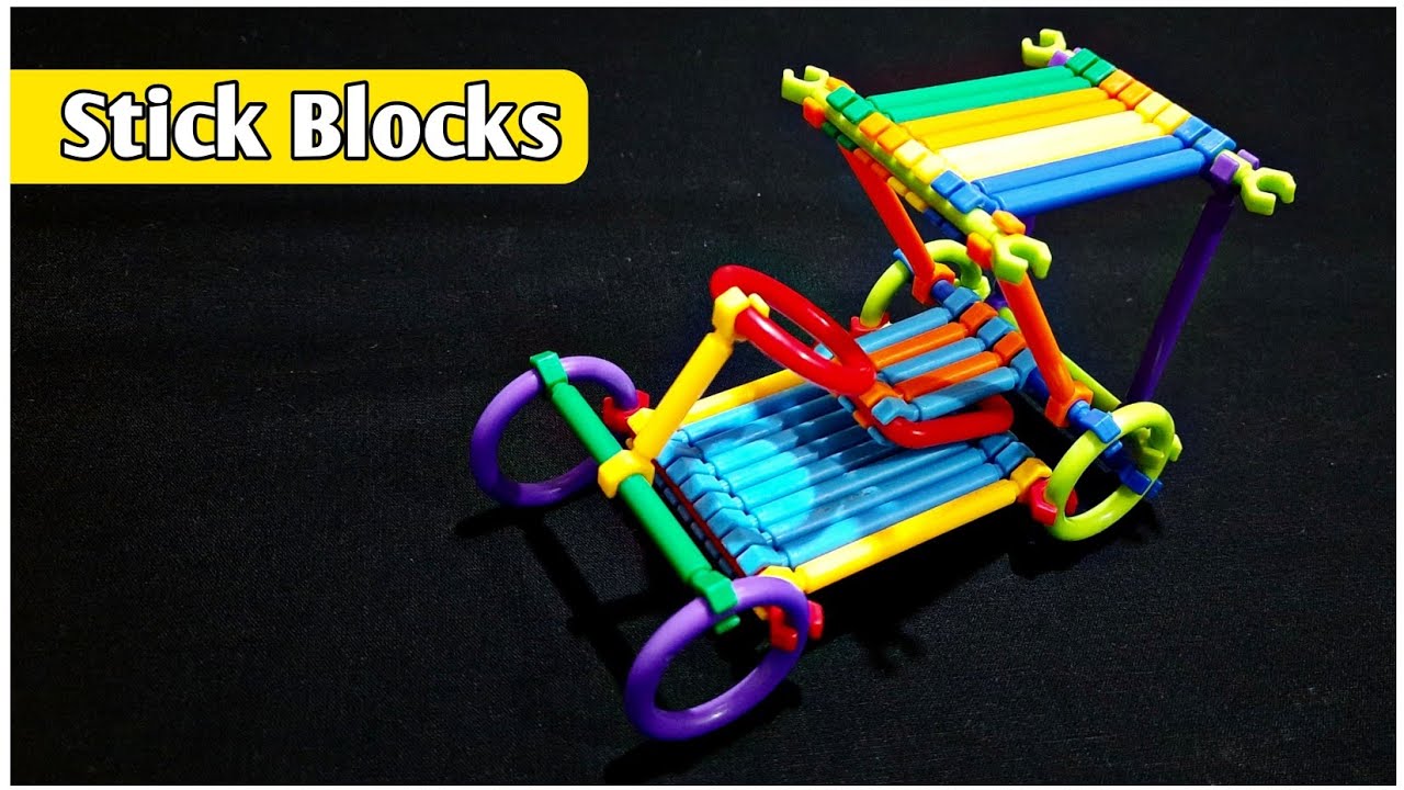 Stick Building Blocks |Amazing Toys | #stickpuzzle #blocks #stickblocks ...