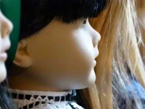American girl doll group photo session 2012 - YouTube
