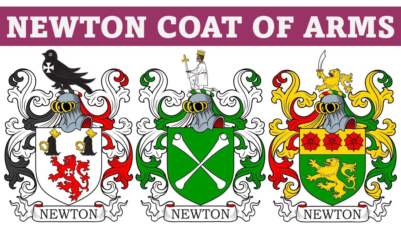 Newton Coat of Arms & Family Crest - Symbols, Bearers, History - YouTube