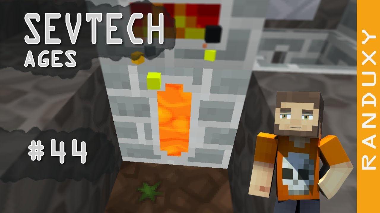 SevTech Ages: Minecraft - Ep.44 - Porcelain Tank for more heat, mining ...