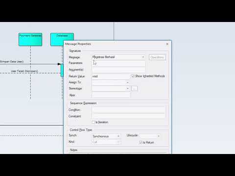 Tutorial Sequence Diagram | Enterprise Architect - YouTube