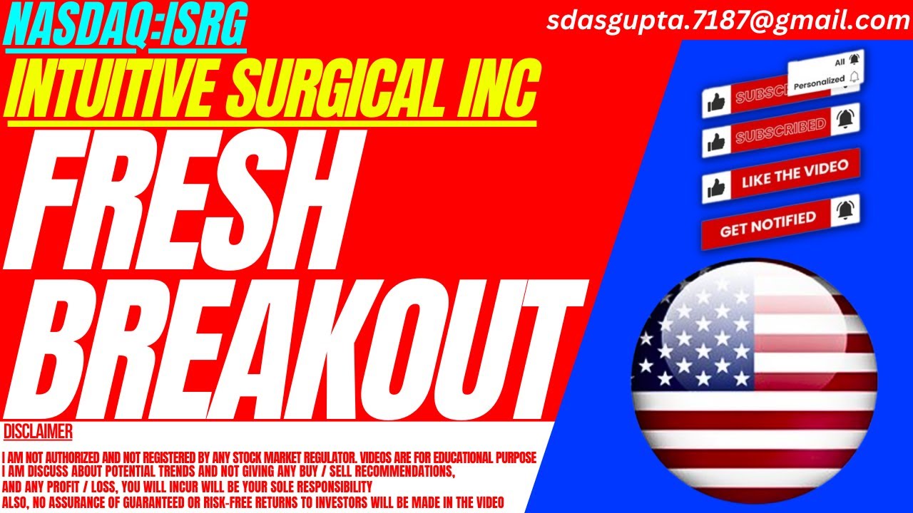 FRESH BREAKOUT : ISRG STOCK ANALYSIS | INTUITIVE SURGICAL STOCK - YouTube