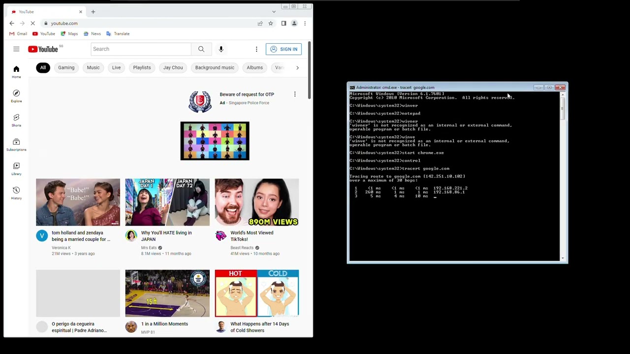 This is so called "Windows 7 Core™" - YouTube