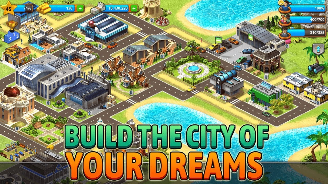 Paradise City: Building Sim Game — Mobile Game | Gameplay Android - YouTube