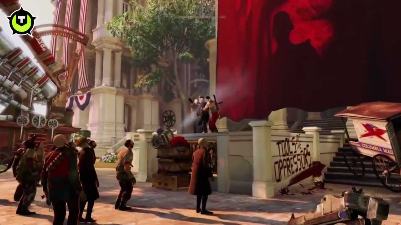 Racisme en godsdienstwaanzin in BioShock Infinite - YouTube