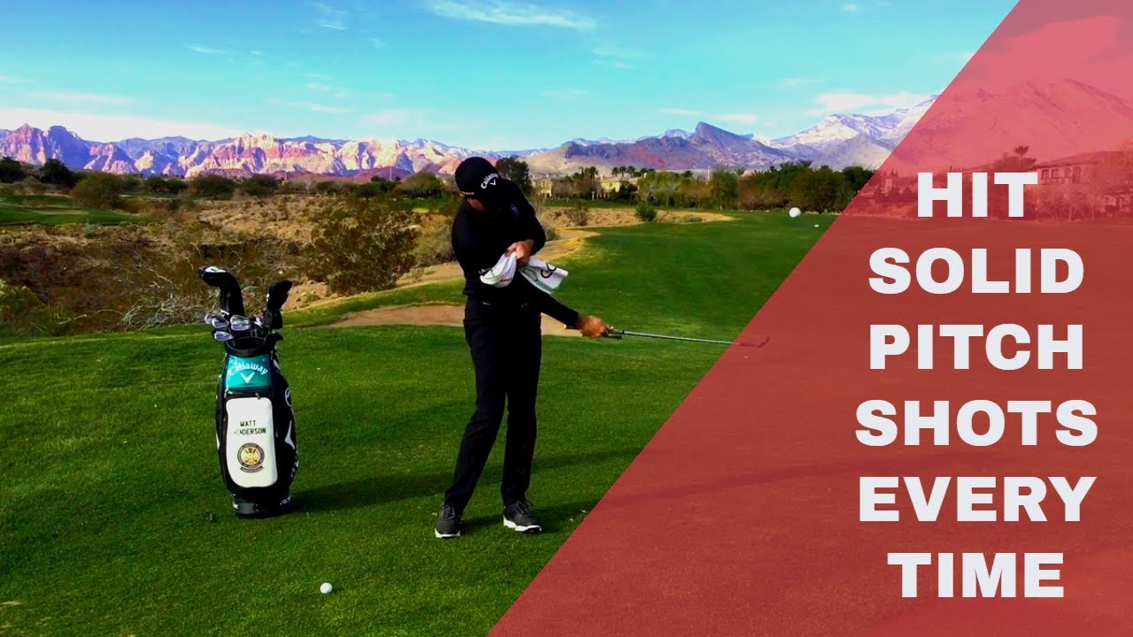 Hit Solid Pitch Shots Every Time - YouTube