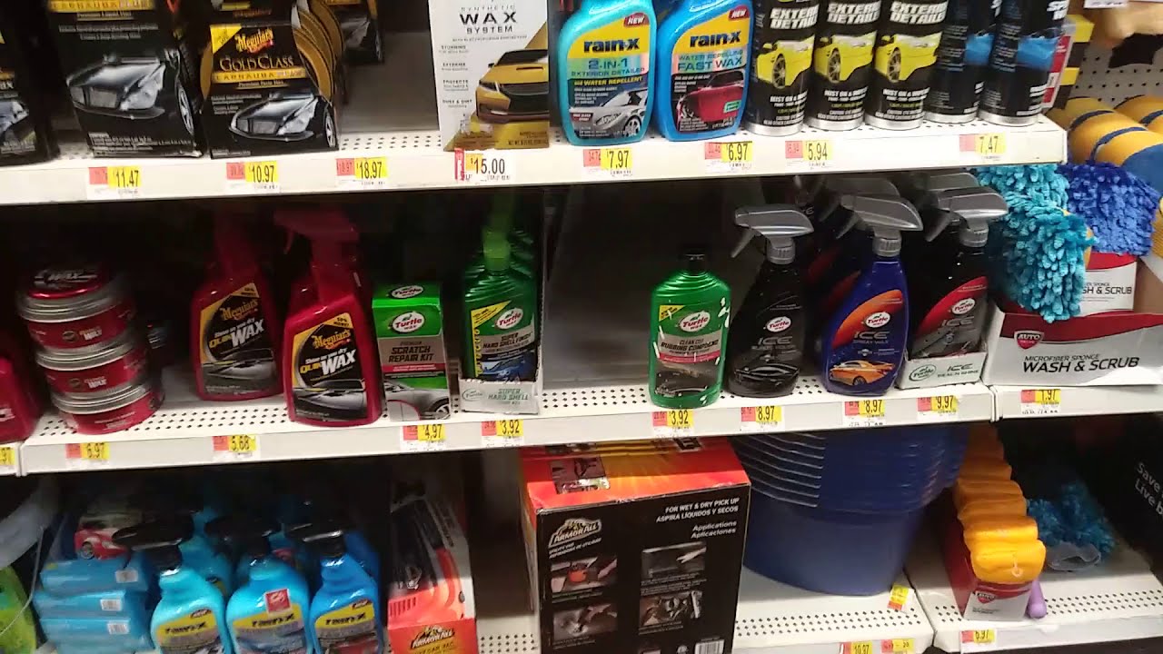 Wal-Mart detailing products season 118 - YouTube