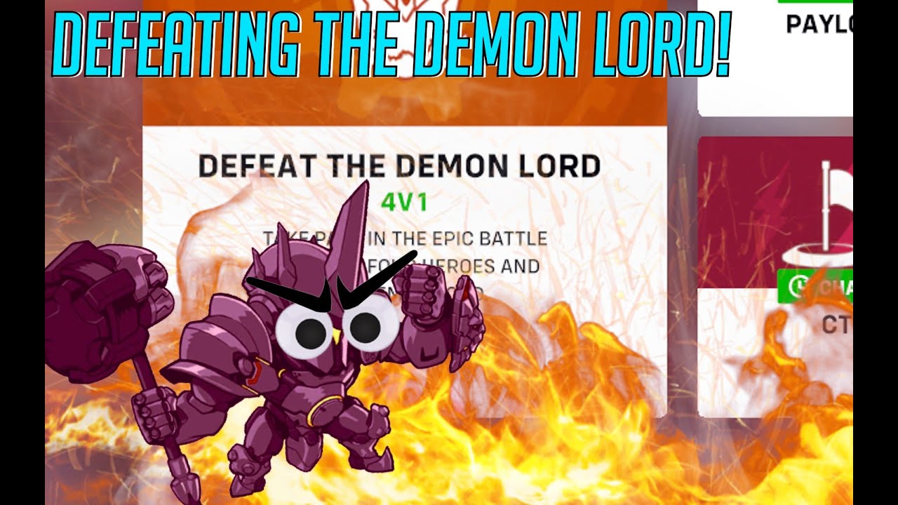 FIGHTIN AND STUFF - OVERWATCH 2 DEFEAT THE DEMON LORD EVENT! - YouTube