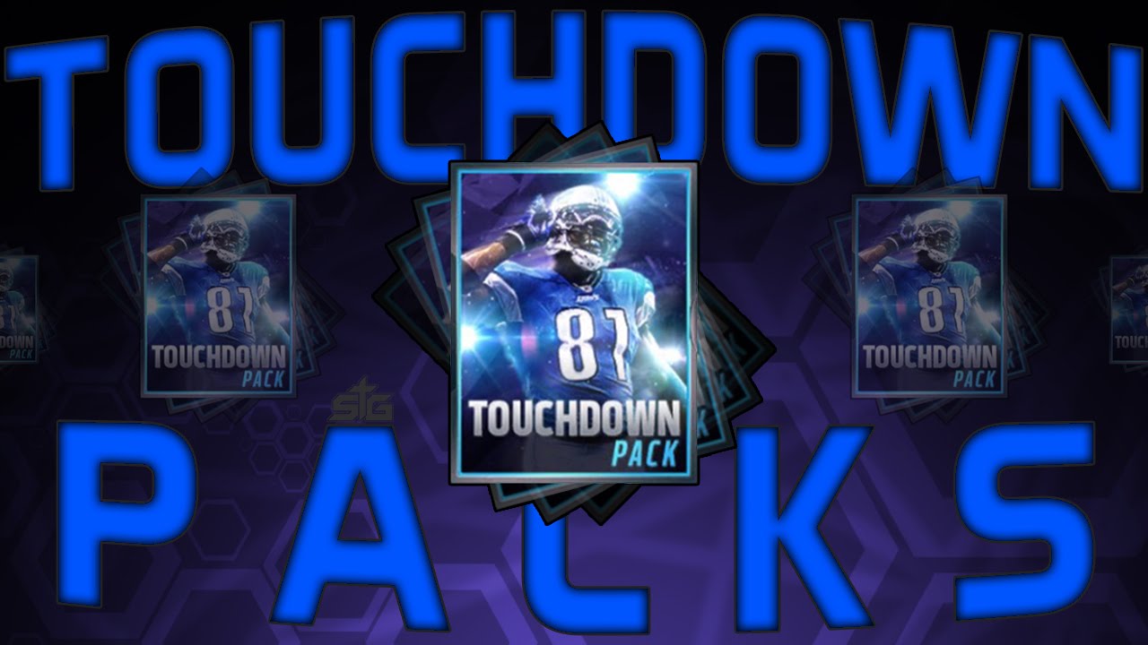 "AMAZING PACKS!" | Touchdown Pack Opening!!! | Madden NFL Mobile 16 ...