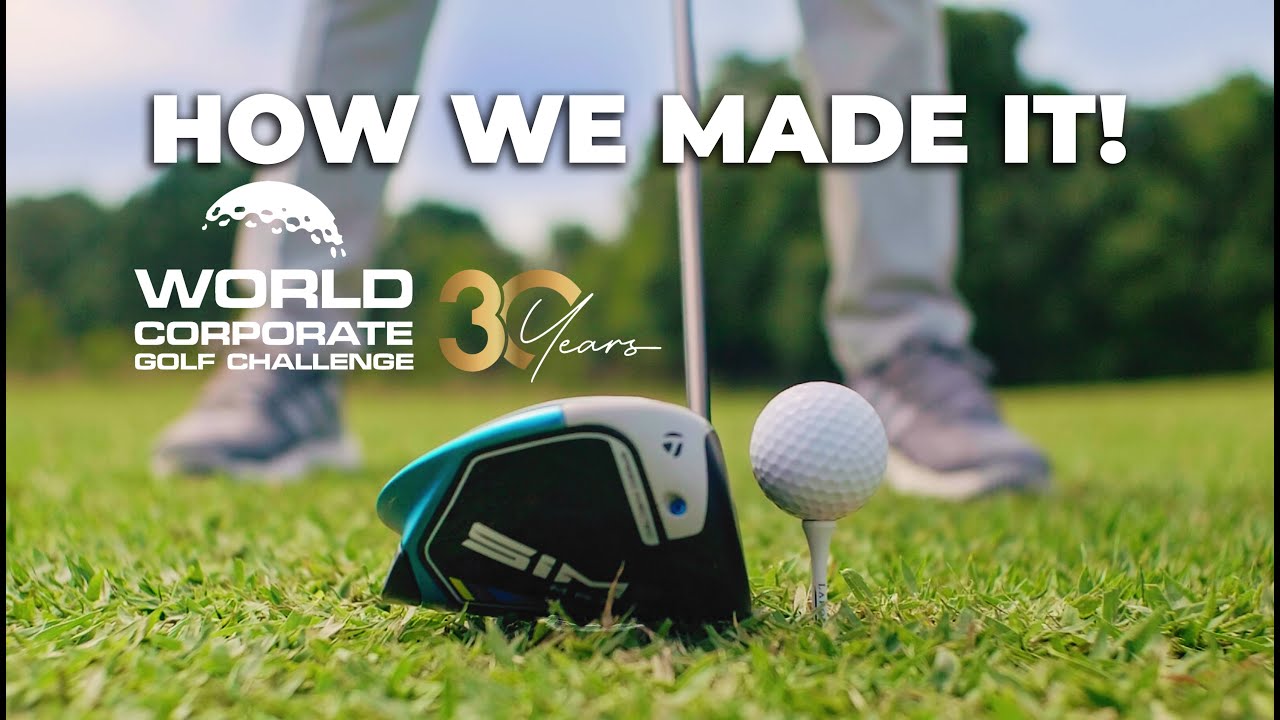 How We Created the World Corporate Golf Competition Announcement Video ...