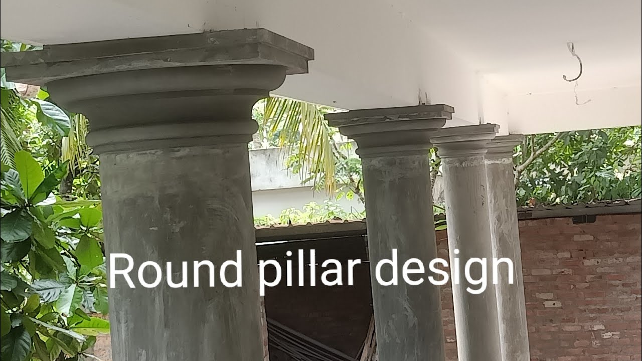 How to make pillar base cornice easily - YouTube