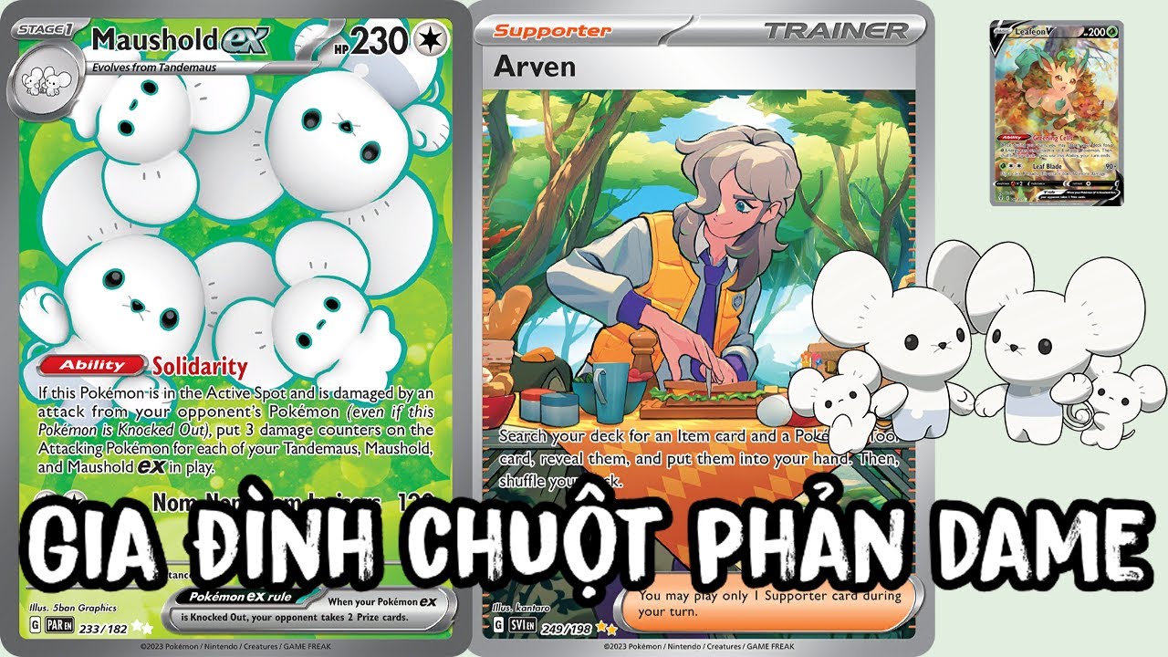 Maushold ex Standard deck Gia đình chuột phản dame | Pokémon TCG Live ...