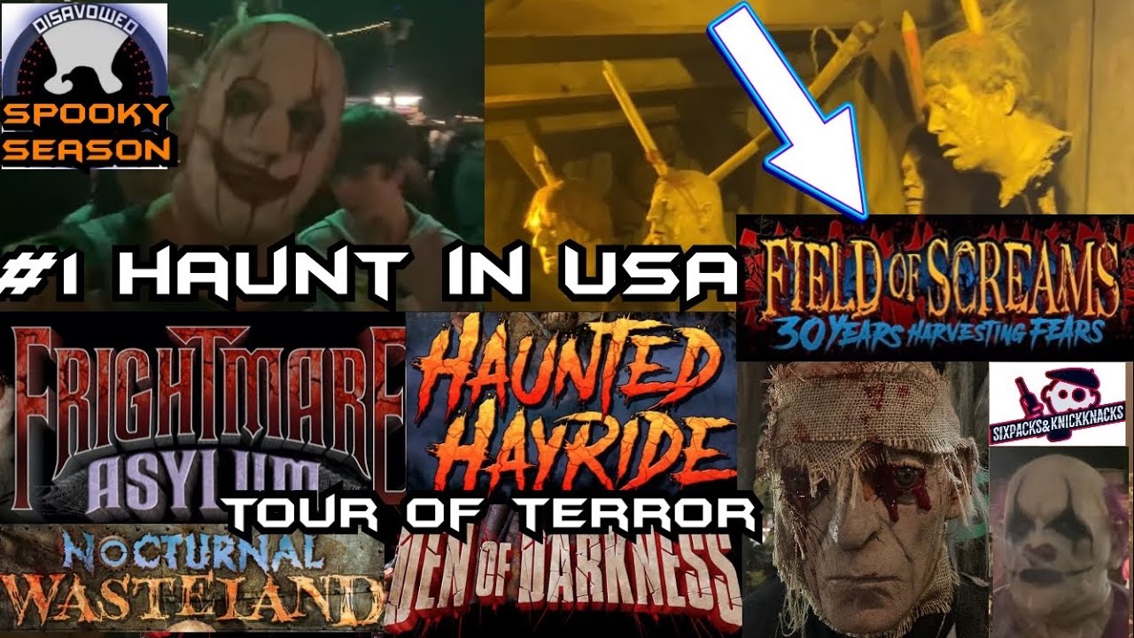 Field of Screams Halloween Haunt 2022 -Haunted Houses Review Hayride ...