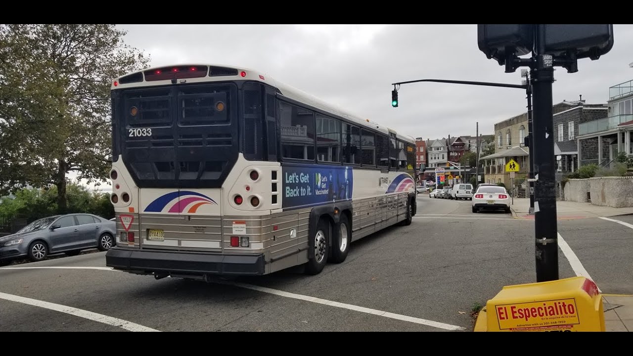 NJ Transit 128 New York (21033) - YouTube