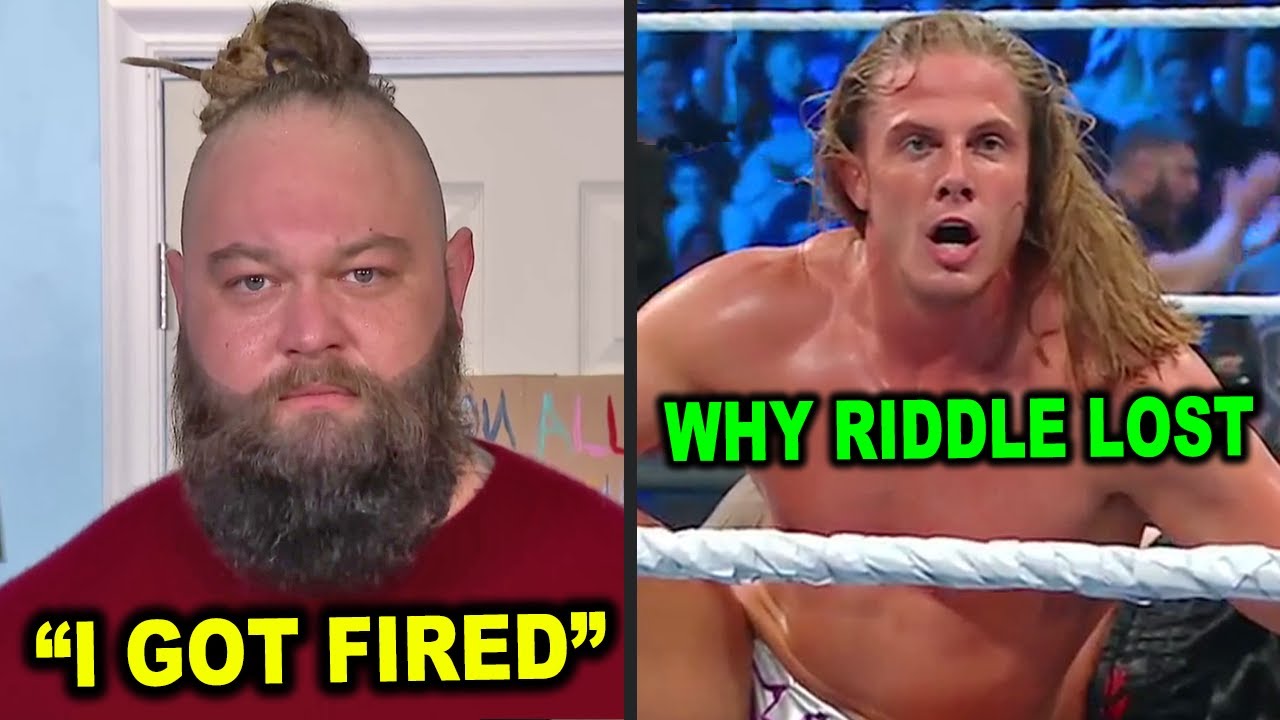 Bray Wyatt Says "I Got Fired" & Why Matt Riddle Lost on SmackDown - WWE ...