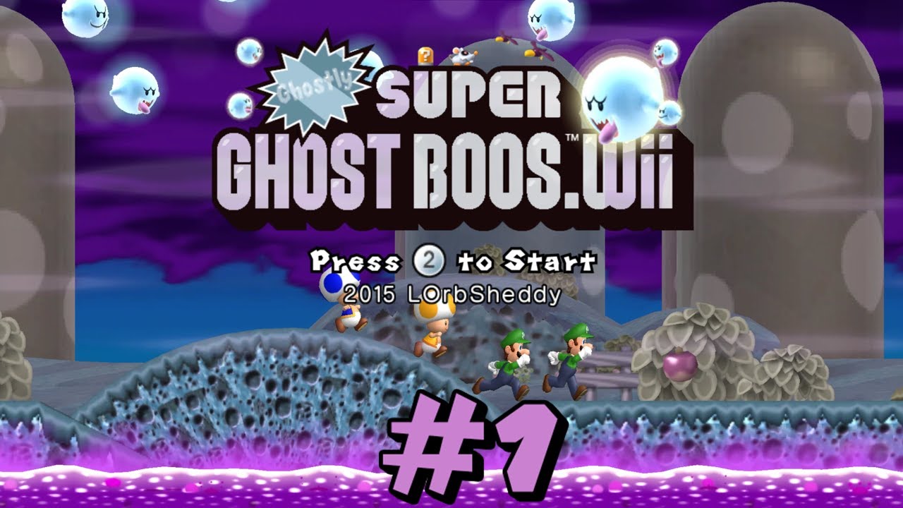 Ghostly Super Ghost Boos Wii 👻🎃 #1 Walkthough - YouTube