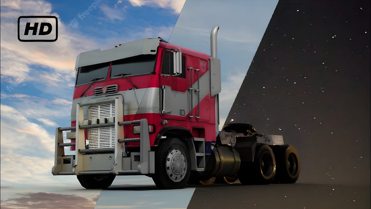 Optimus Prime Car (ROTB) 3D Model - HDRI Test + Render | Blender 3D ...