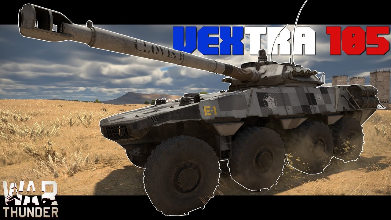 Super Radpanzer für Flankenangriffe | Vextra 105 | War Thunder - YouTube